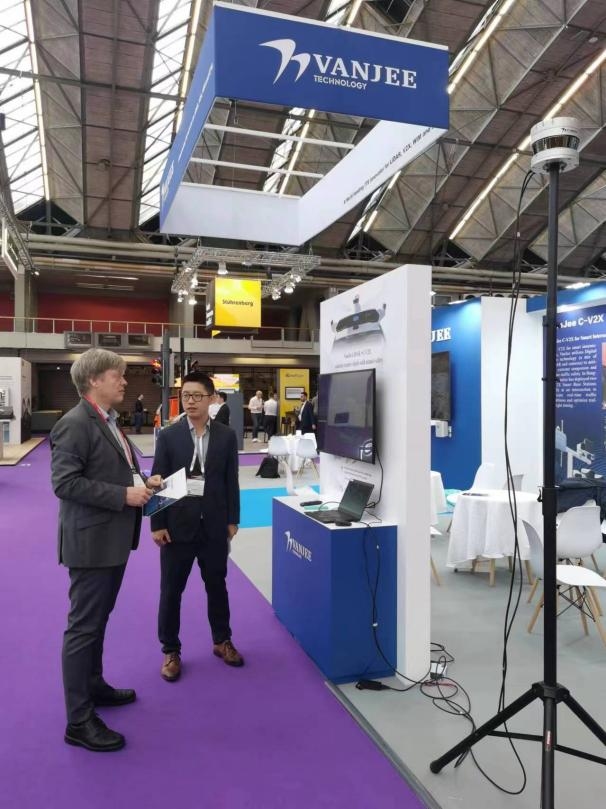 VanJee showcased two flagship LiDAR products at Intertraffic | 7ITS NEWS